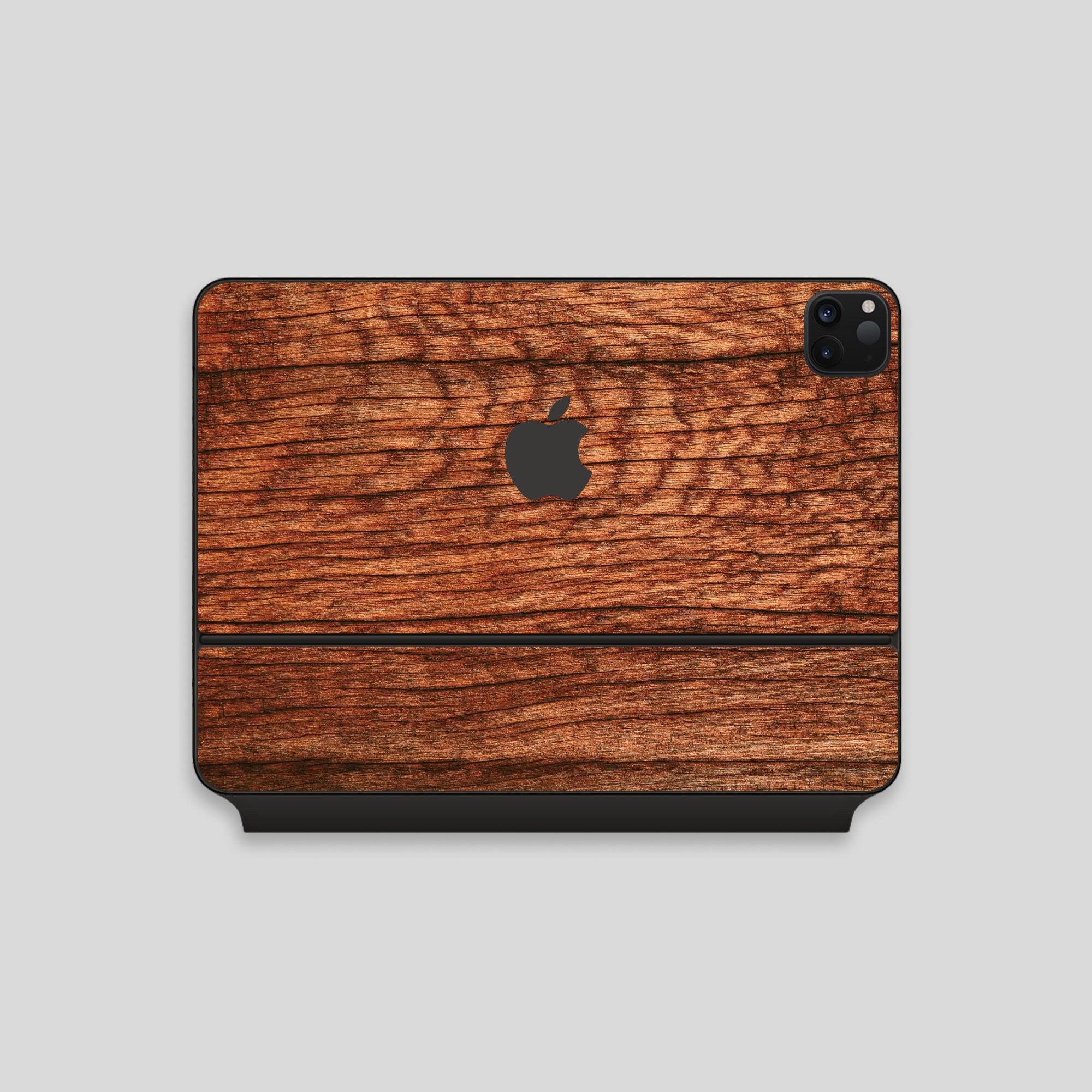 Classic Wooden Texture Skin for Magic Keyboard for iPad Pro Warm Rustic ...