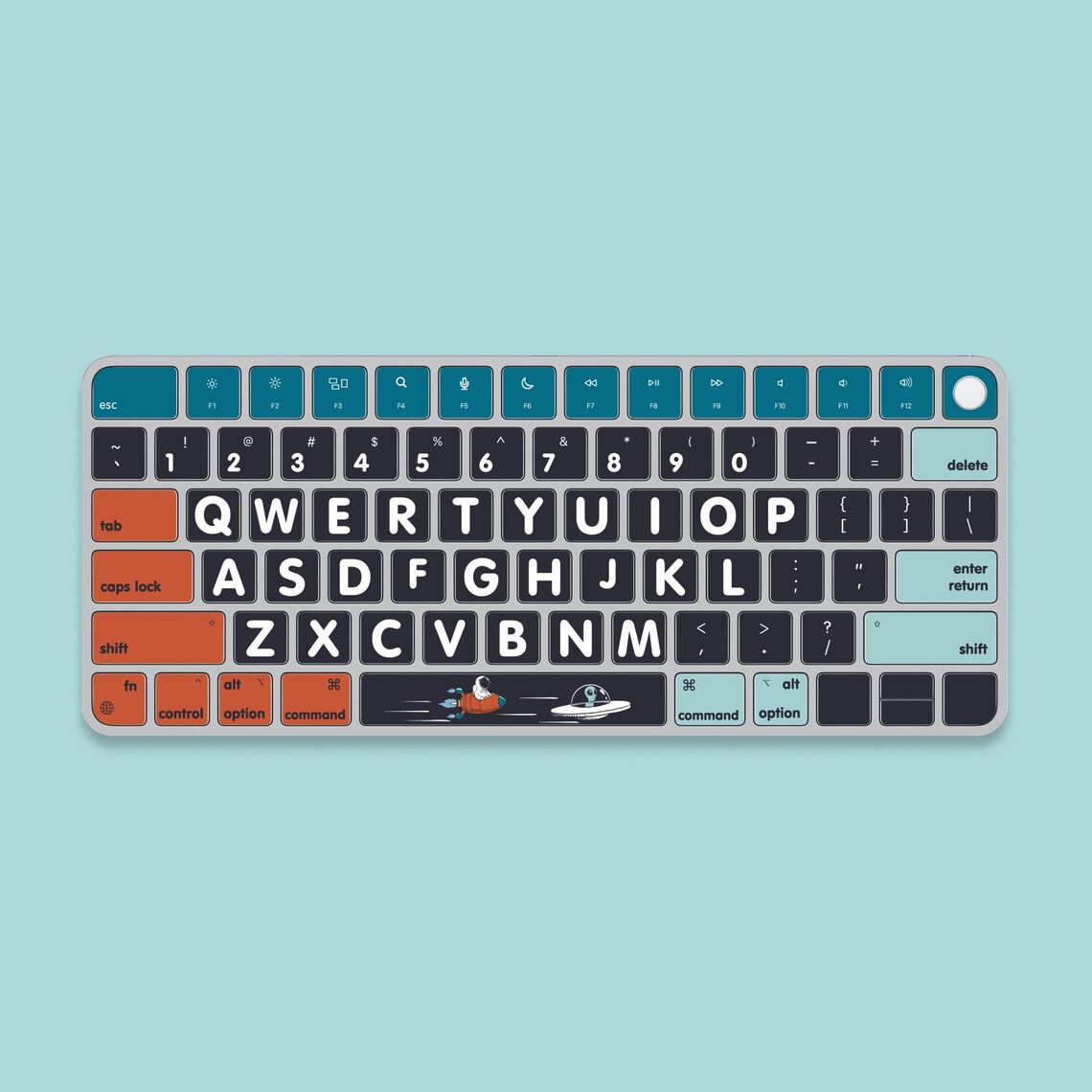 Space-themed Individual Keys Sticker for Magic Keyboard Stellar ...