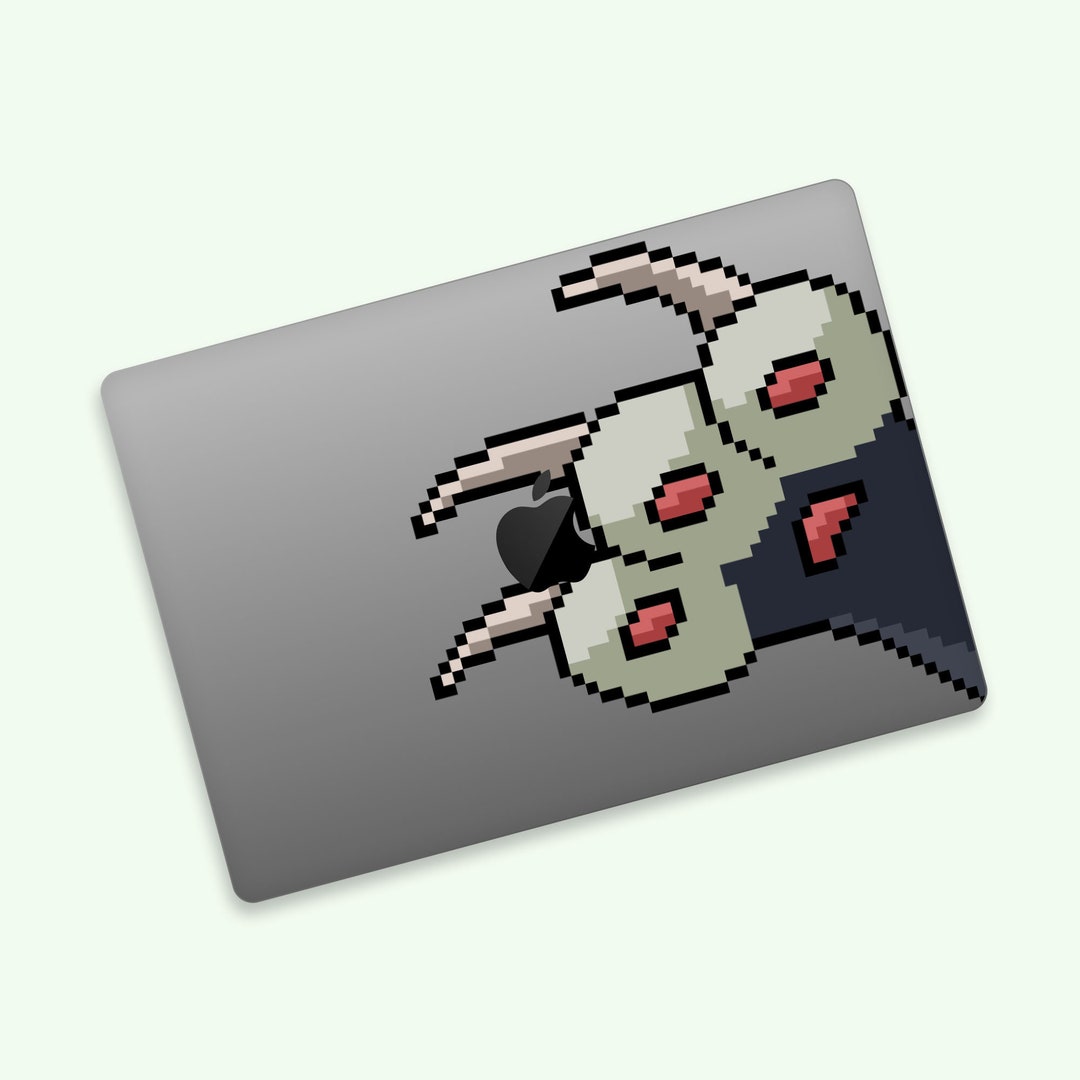 Retro Pixel Monster Claw Design MacBook Pro Clear Skin | Vintage Game ...