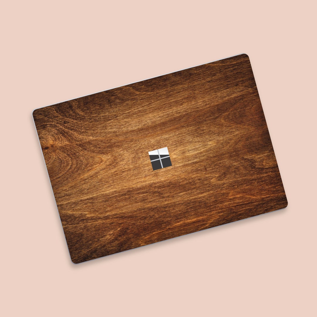 Warm Wood Texture Surface Book Skin | Natural Wood Pattern Surface ...