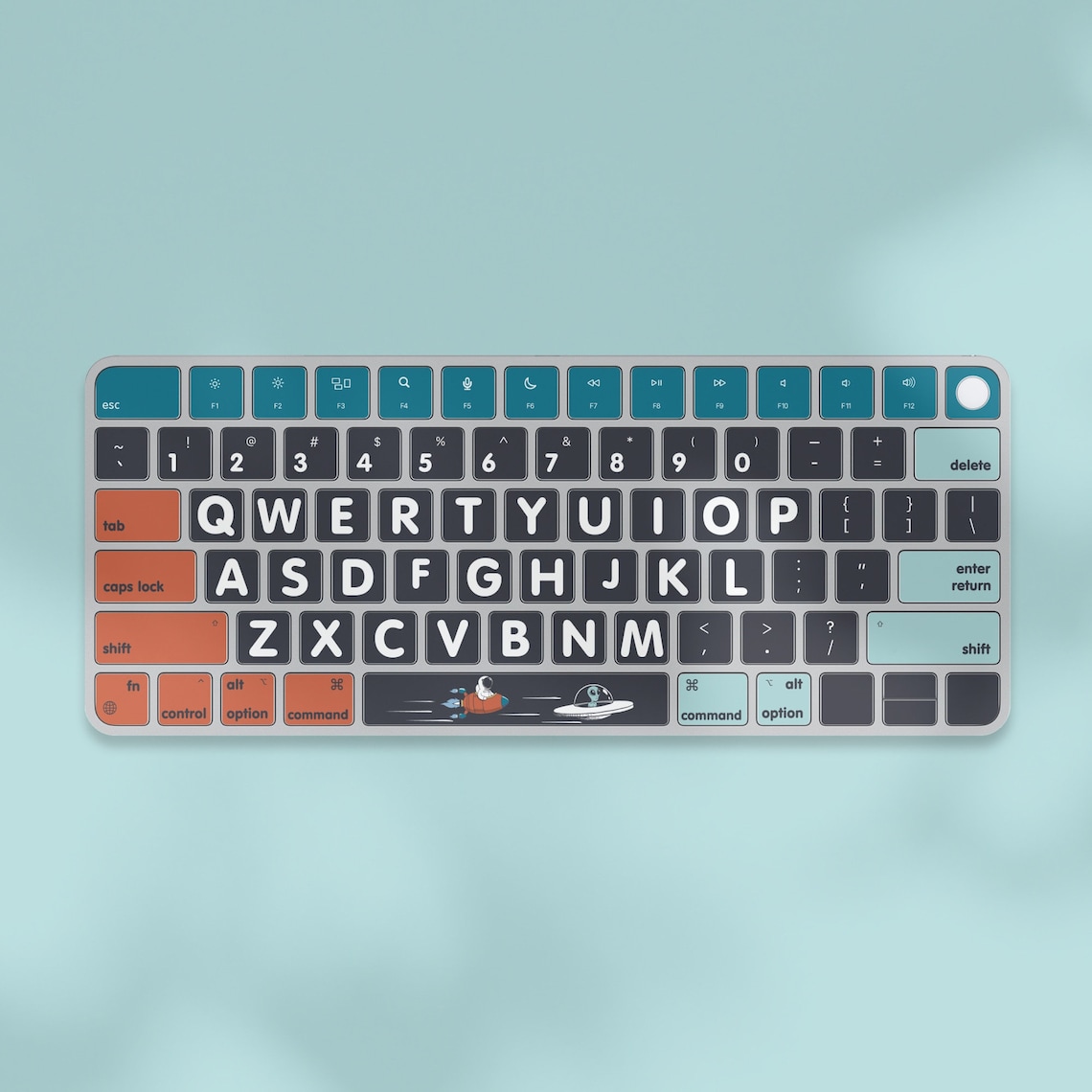 Space-themed Individual Keys Sticker for Magic Keyboard Stellar ...