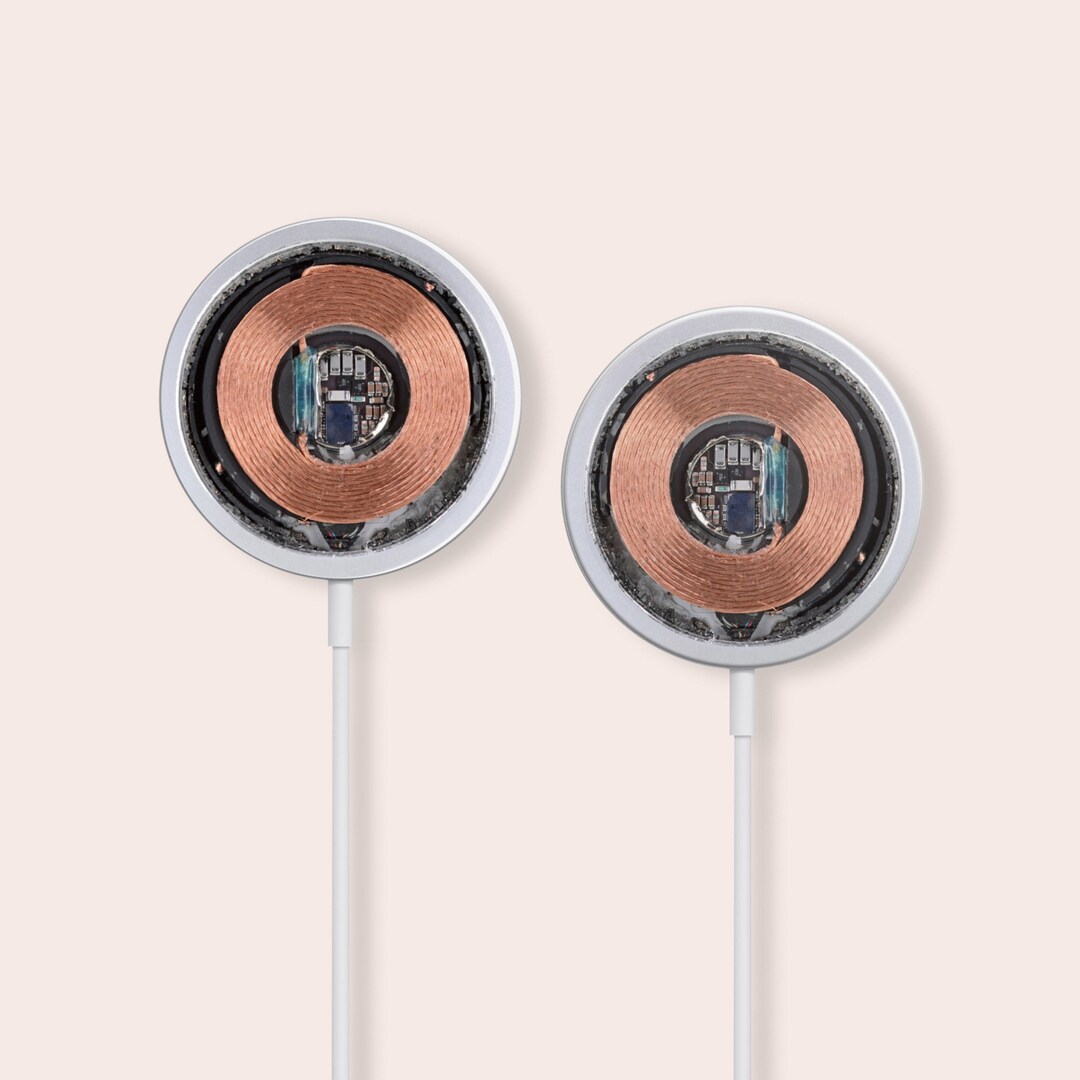 Teardown Effect iPhone Magsafe Charger Skin | Exposed Coil Design ...