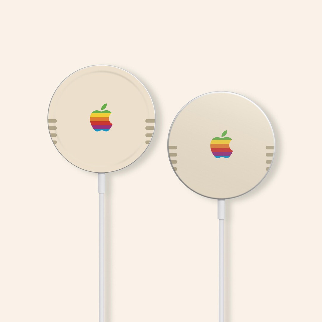 Retro Apple Design iPhone Magsafe Charger Skin | Classic Macintosh ...