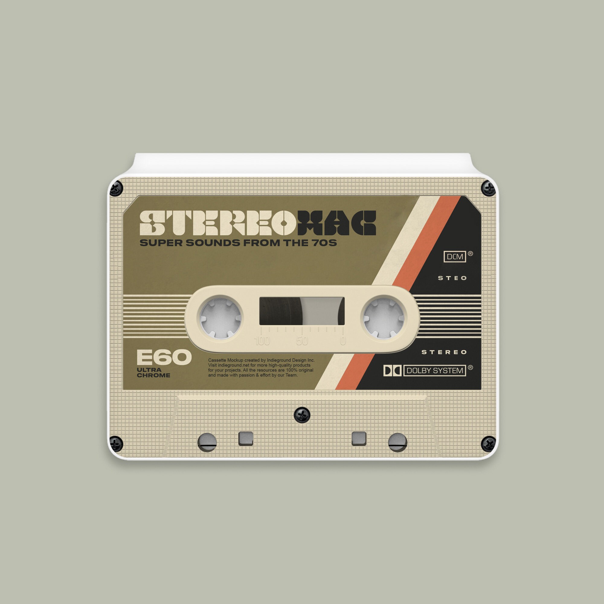Retro Cassette Skin for Magic Keyboard for iPad Vintage Tape Design ...