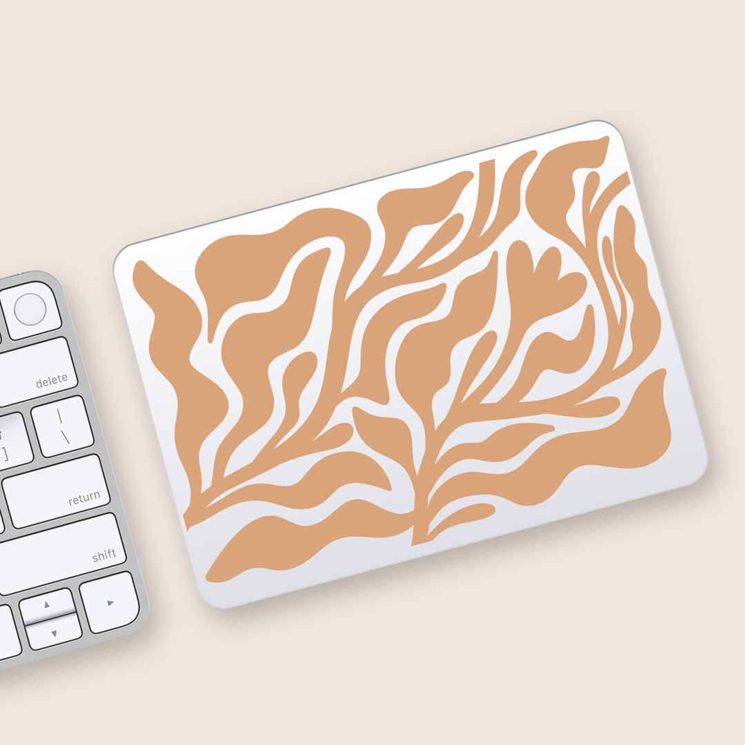 Contemporary Aesthetic Magic Trackpad Clear Skin | Nature-inspired Art ...