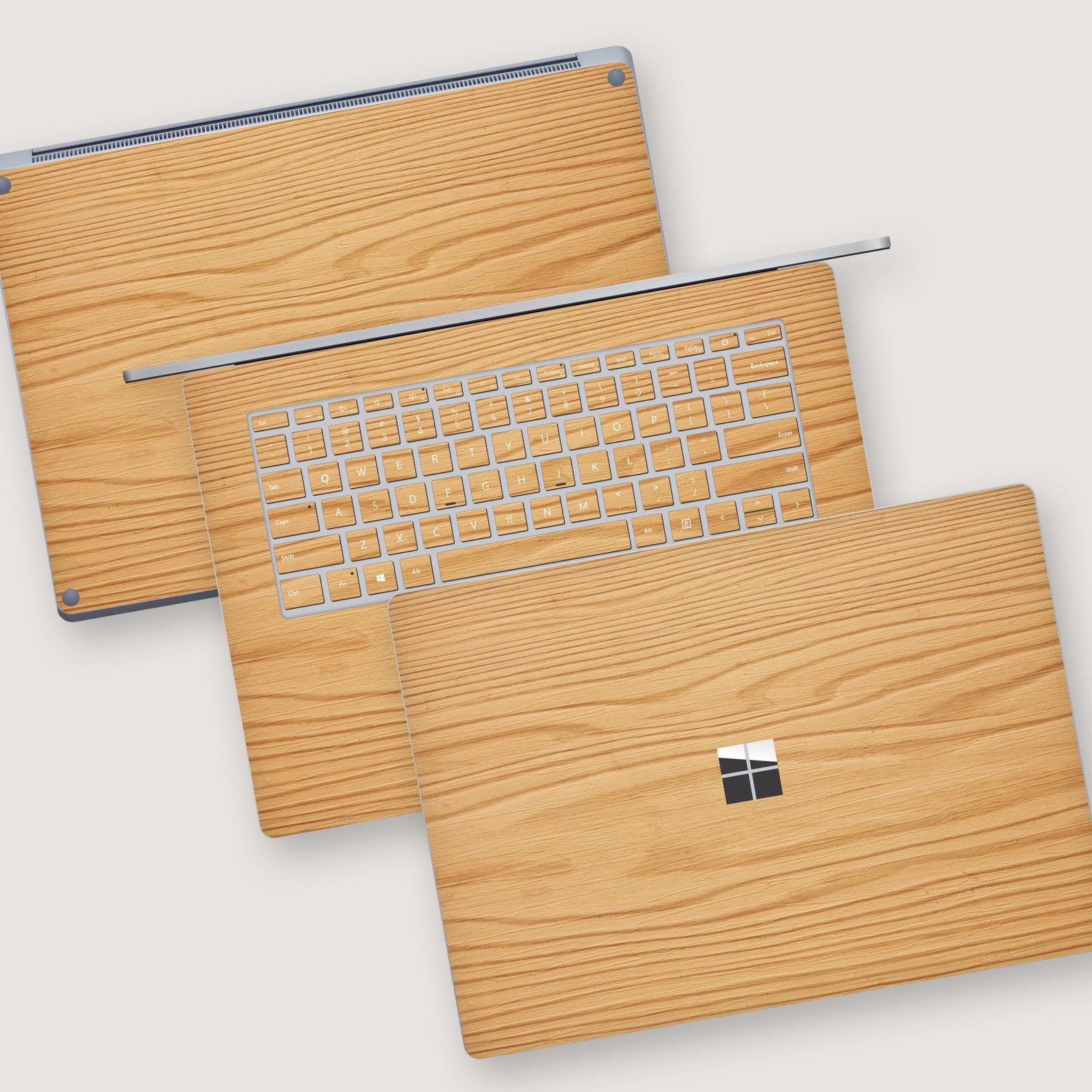 Natural Wood Surface Laptop, Surface Book Skin | Earthy Tone Microsoft ...