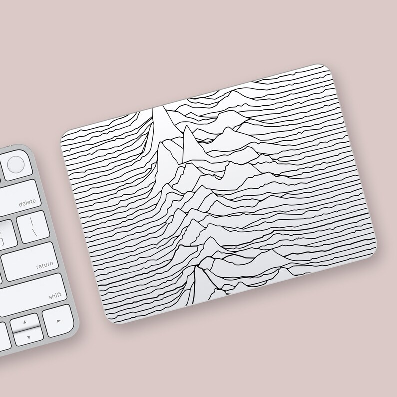 CP1919 Vintage Pulse Wave Magic Trackpad Clear Skin | Classic Tech Art ...