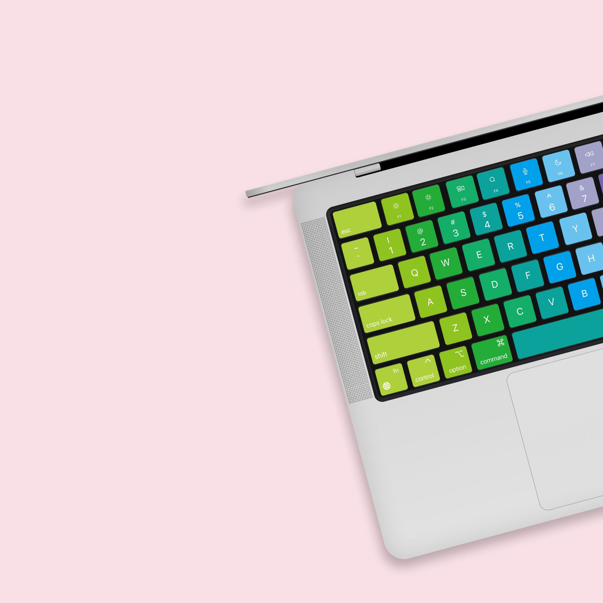 Rainbow Spectrum Colorful MacBook Keyboard Skin Multicolored Keyboard ...