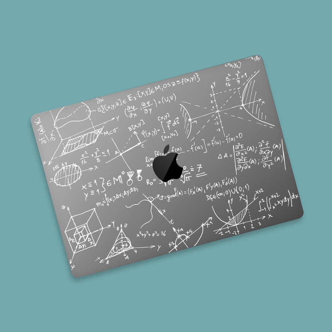 MacBook Academic Flair With Algorithm Art Clear Skin, Show off Your ...