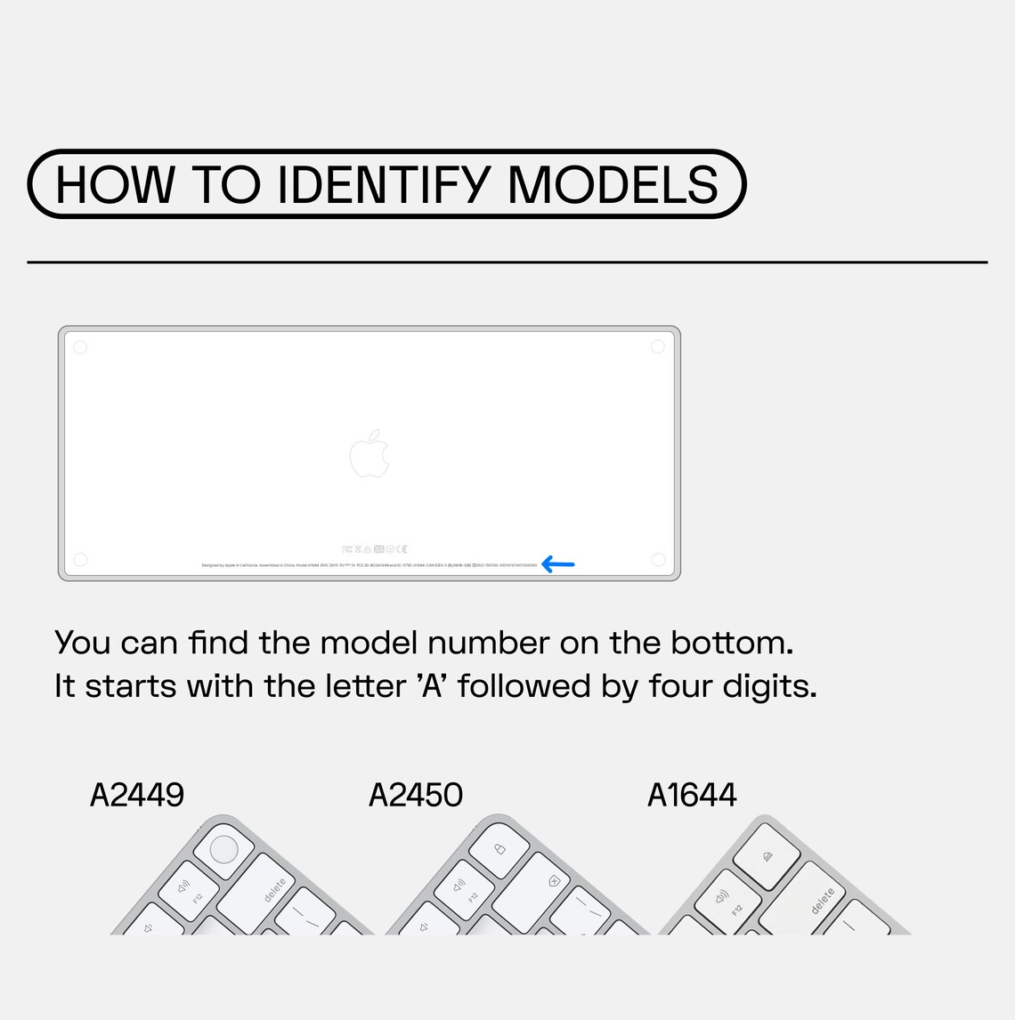 Space-themed Individual Keys Sticker for Magic Keyboard Stellar ...