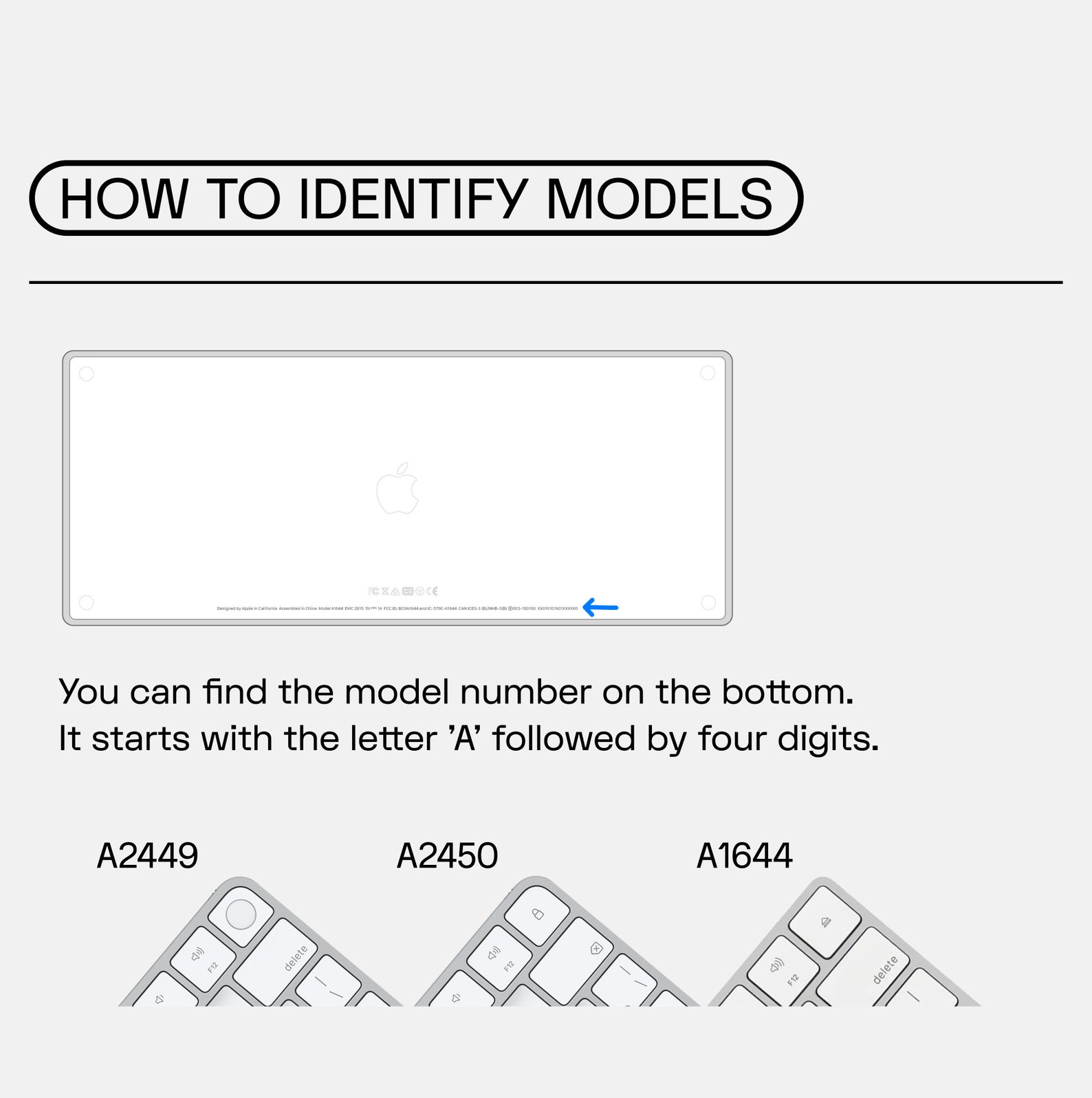 Space-themed Individual Keys Sticker for Magic Keyboard Stellar ...