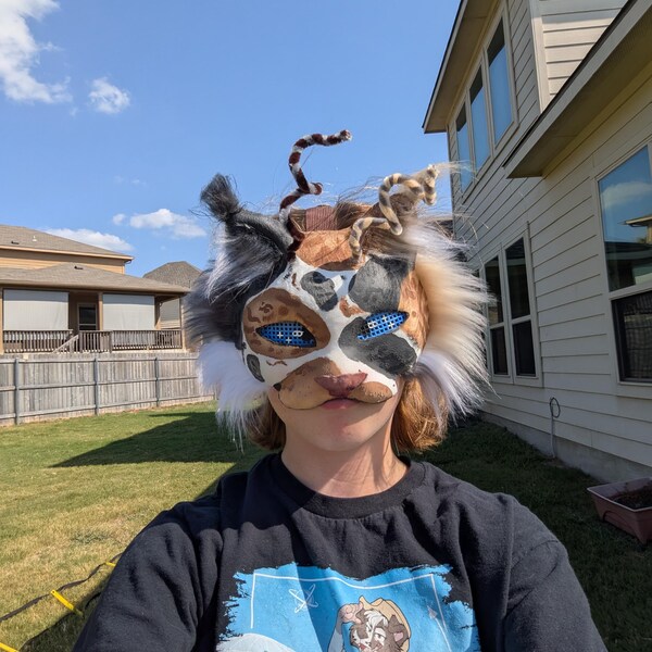 Calico Cat Therian Mask - Etsy
