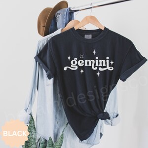Gemini Zodiac Shirt Astrology Gifts Astrology Shirt Zodiac Birthday ...