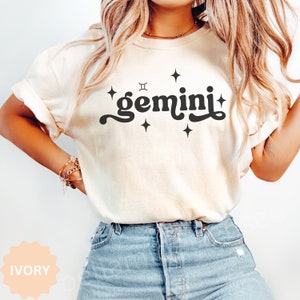 Gemini Zodiac Shirt Astrology Gifts Astrology Shirt Zodiac Birthday ...