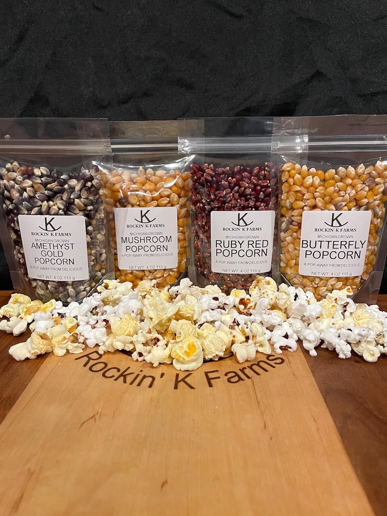 Popcorn Variety Pack - Etsy