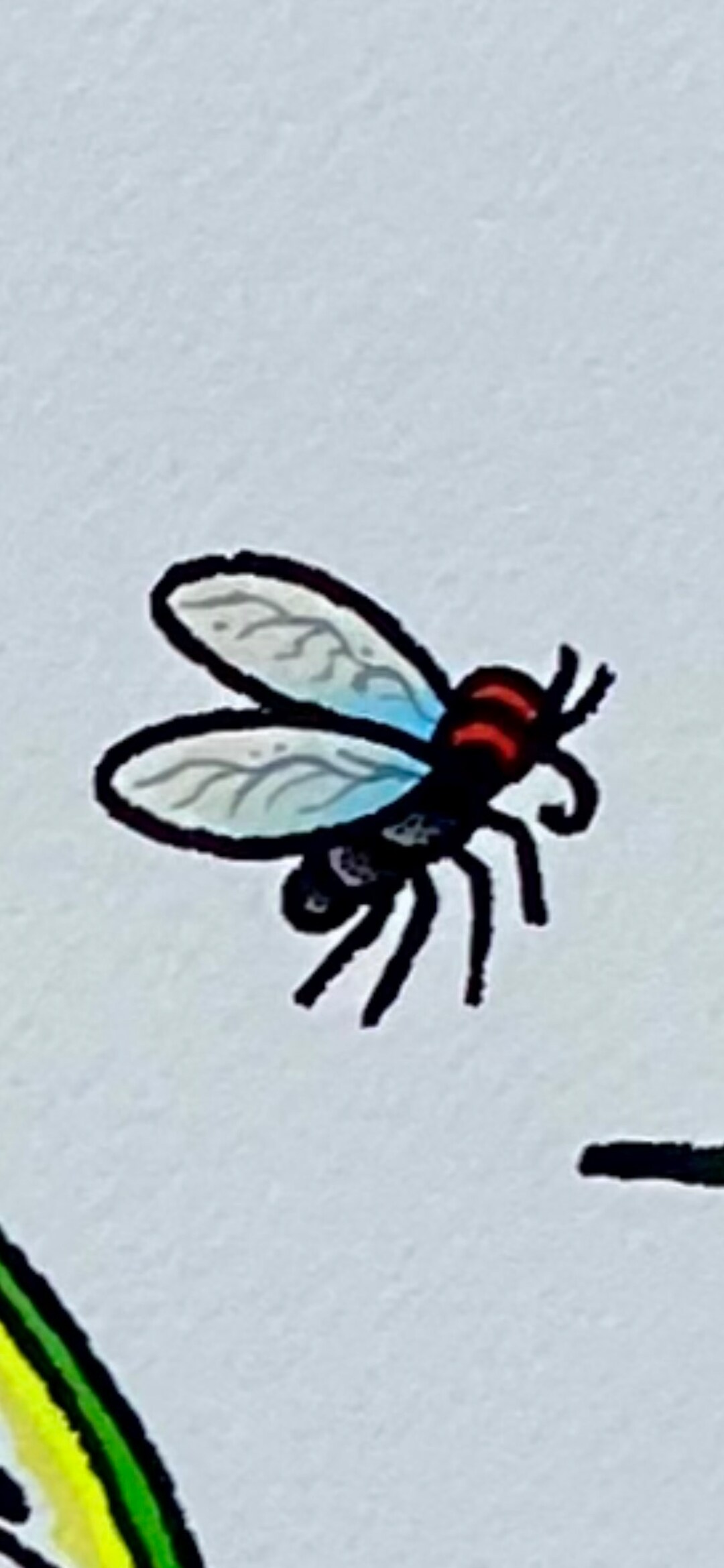 Side-eye Fly Sticker - Etsy