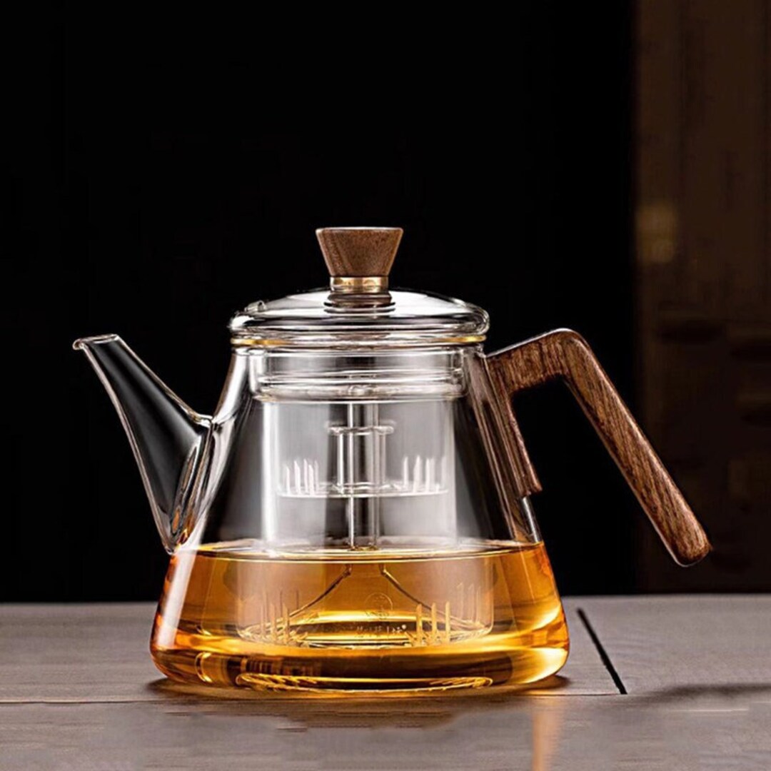 Glass Teapot | High Temperature Resistant Glass Steaming Teapot ...