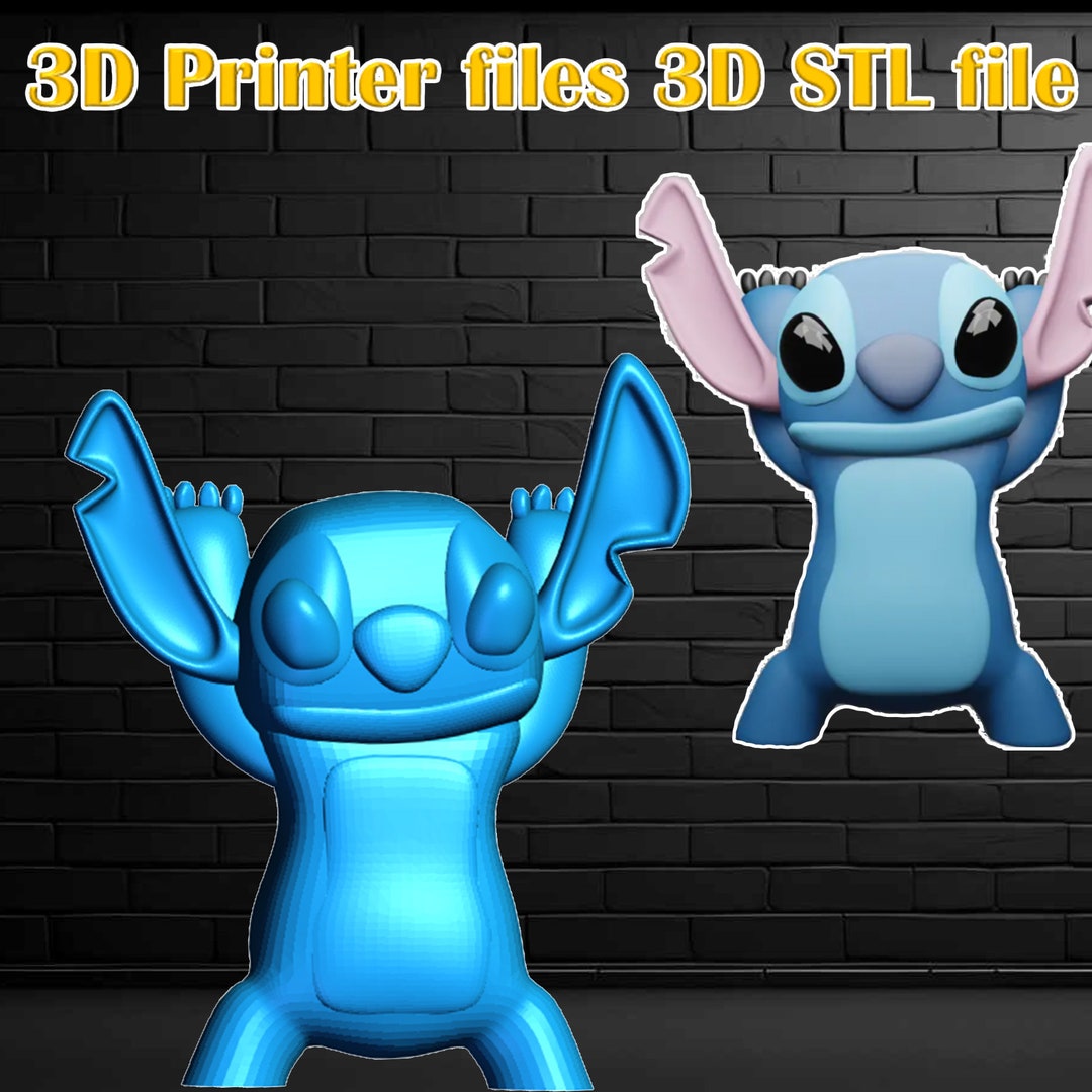 Stitch 3d Model Stitch 3D STL Stitch Stl Stitch Stl File - Etsy