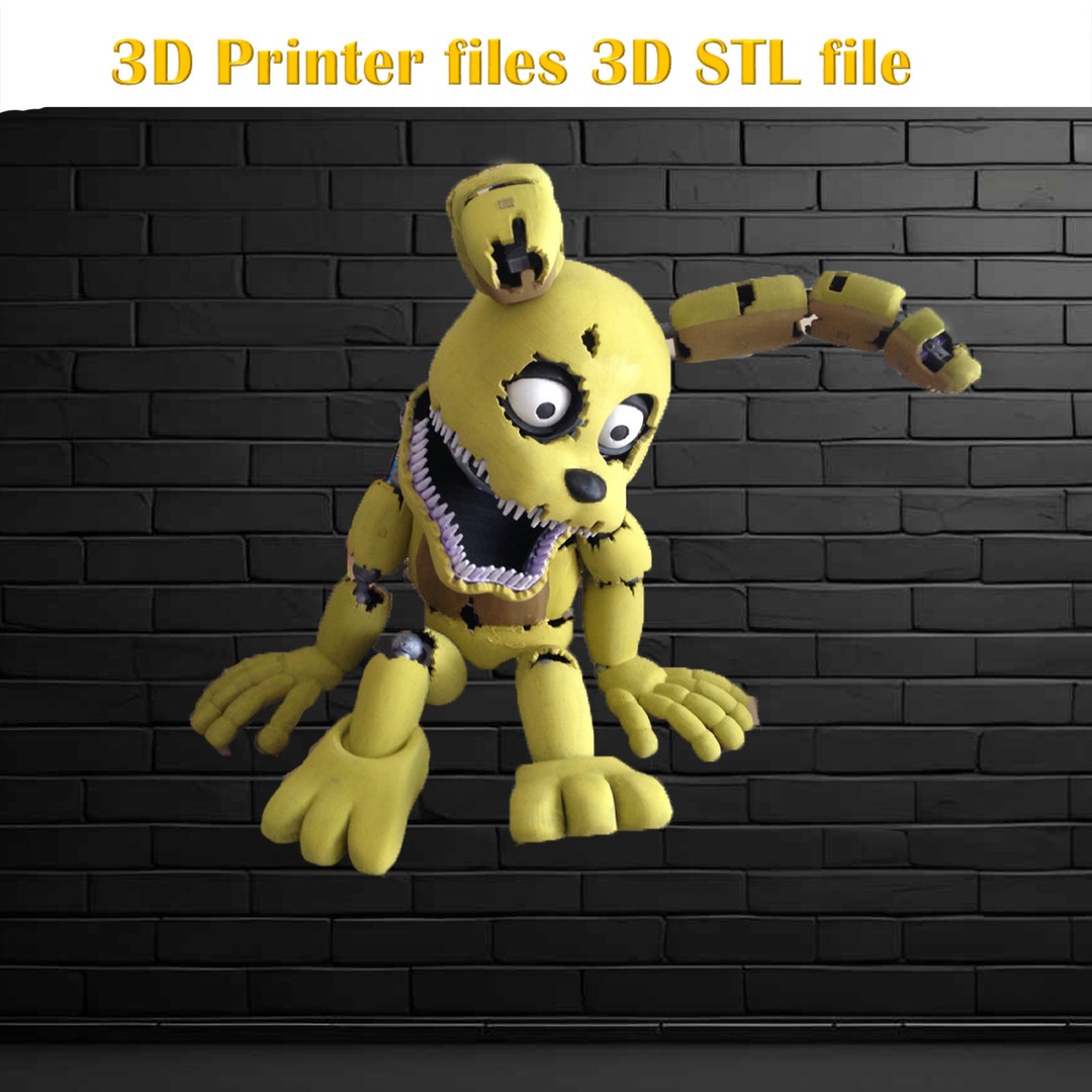 Fnaf Freddy Fazbear Five Nights at Freddys 3D Printing - Etsy