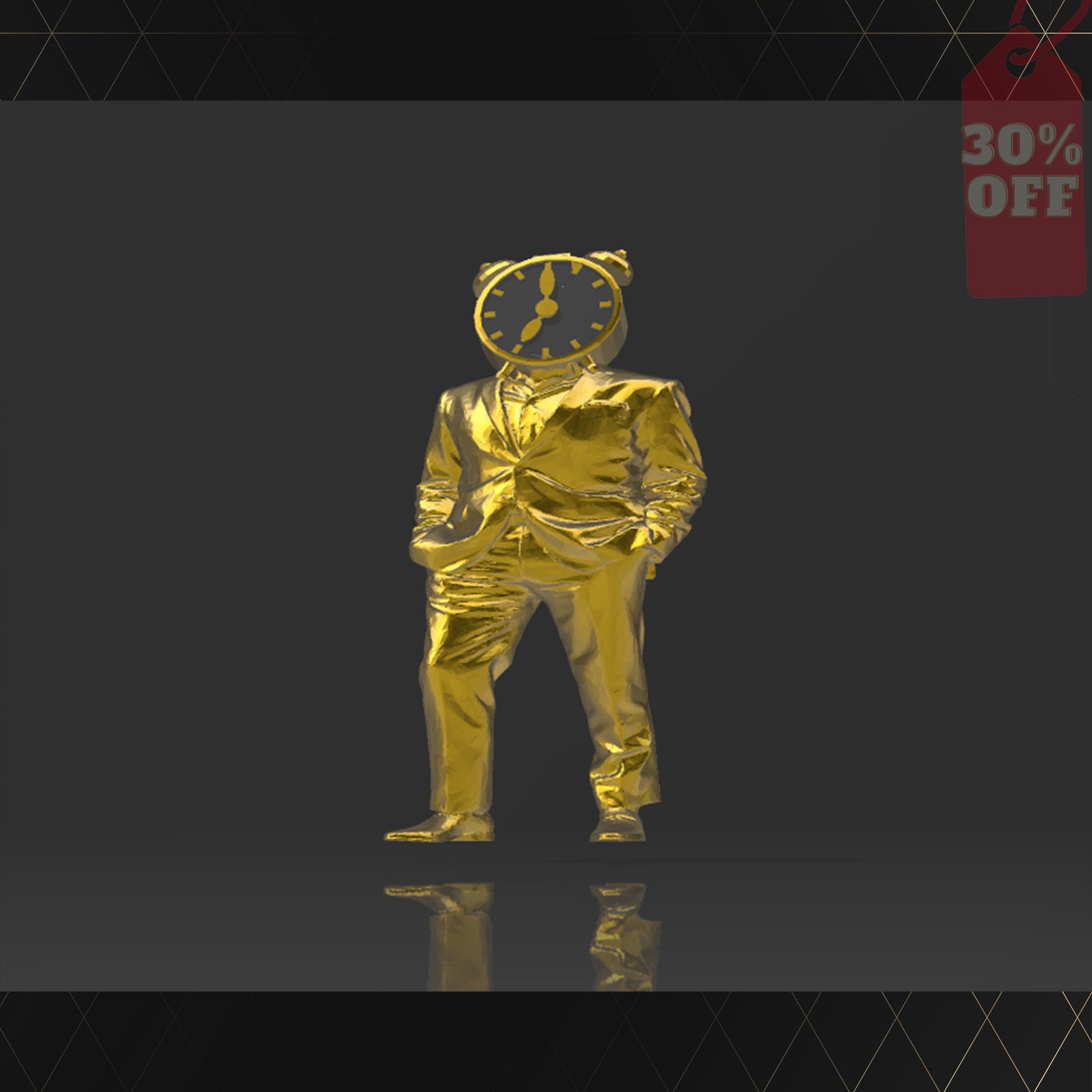 Skibidi Clock Man 3d Print 3d Designs 3d Printed - Etsy