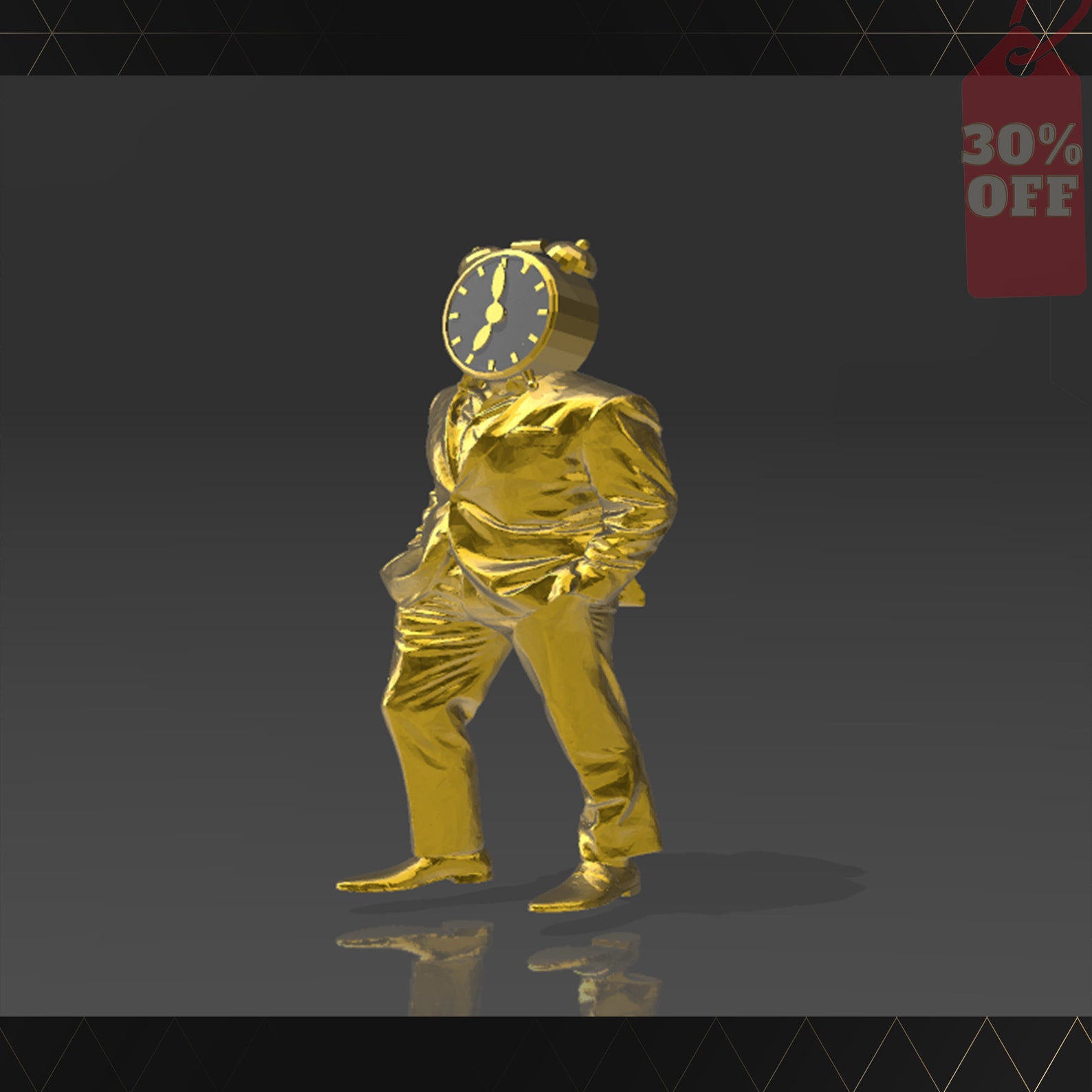 Skibidi Clock Man 3d Print 3d Designs 3d Printed - Etsy