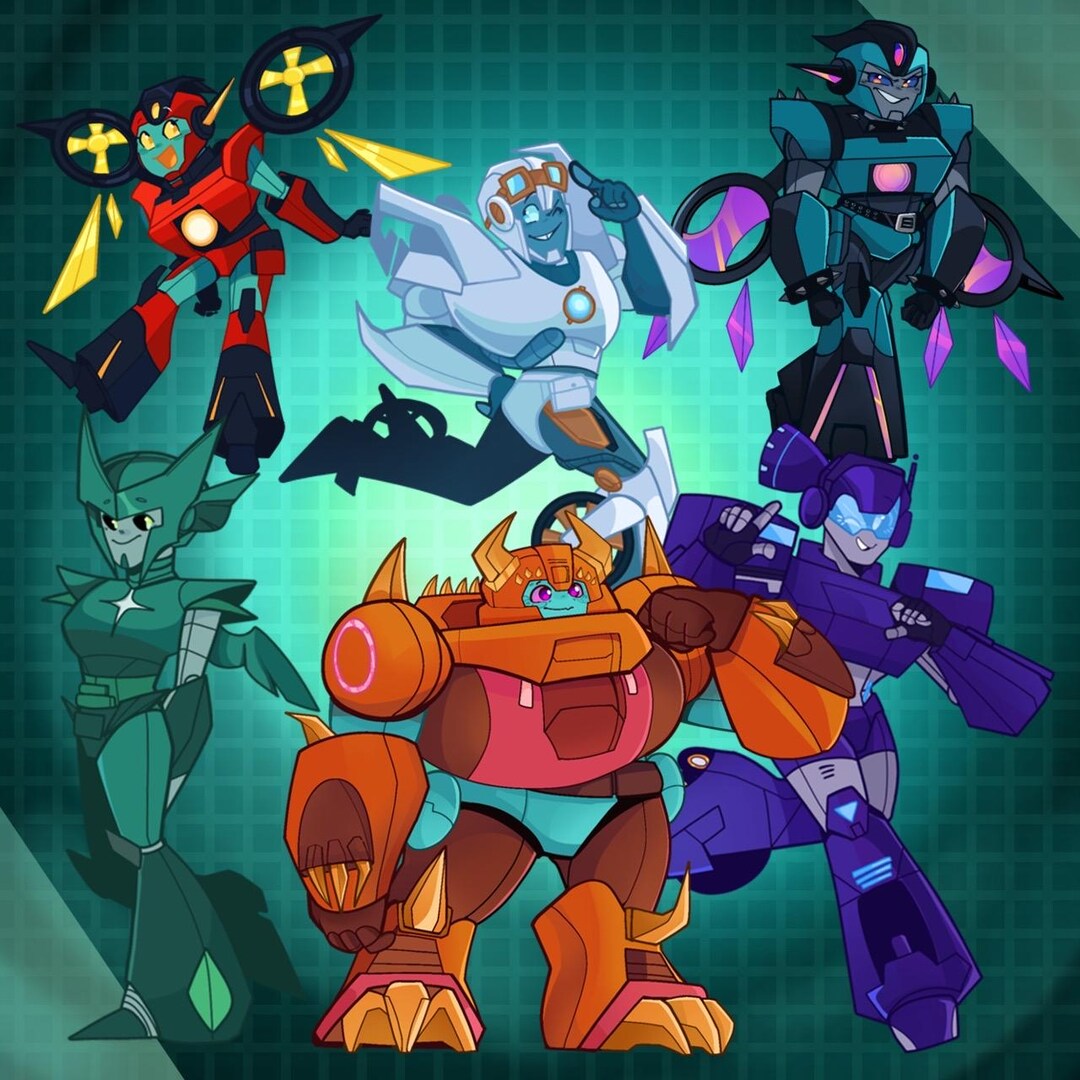 NEW! Transformer Terrans Stickers! - Etsy