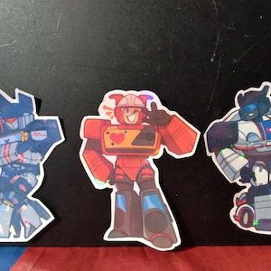 Transformers Stickers! Soundwave|blaster|jazz - Etsy