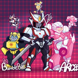 Transformer Stickers! | Starscream|ratchet|prowl+ More - Etsy
