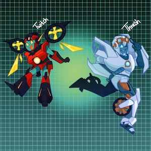 Transformer Terrans Stickers! - Etsy