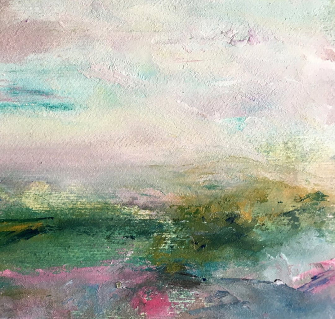 Landscape Renaissance Painting Original Fine Art Painting Contemporary ...