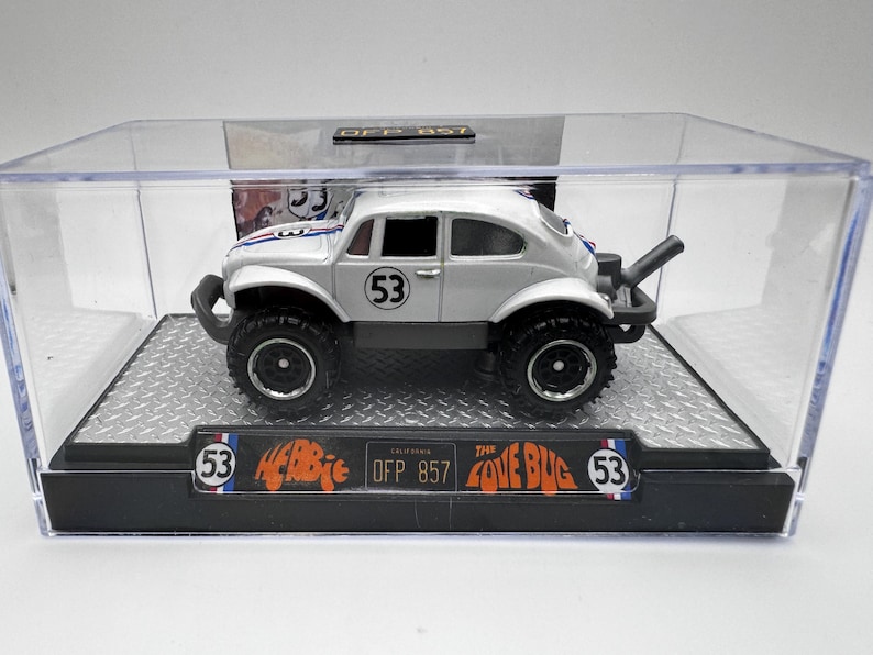 Herbie the Baja #53 Love Bug Volkswagen 1/64 VW 1:64 Diecast With ...