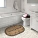 Solid Patterned 3D Printed Rug for the Bath Mat , Bathroom Decor Rug ...