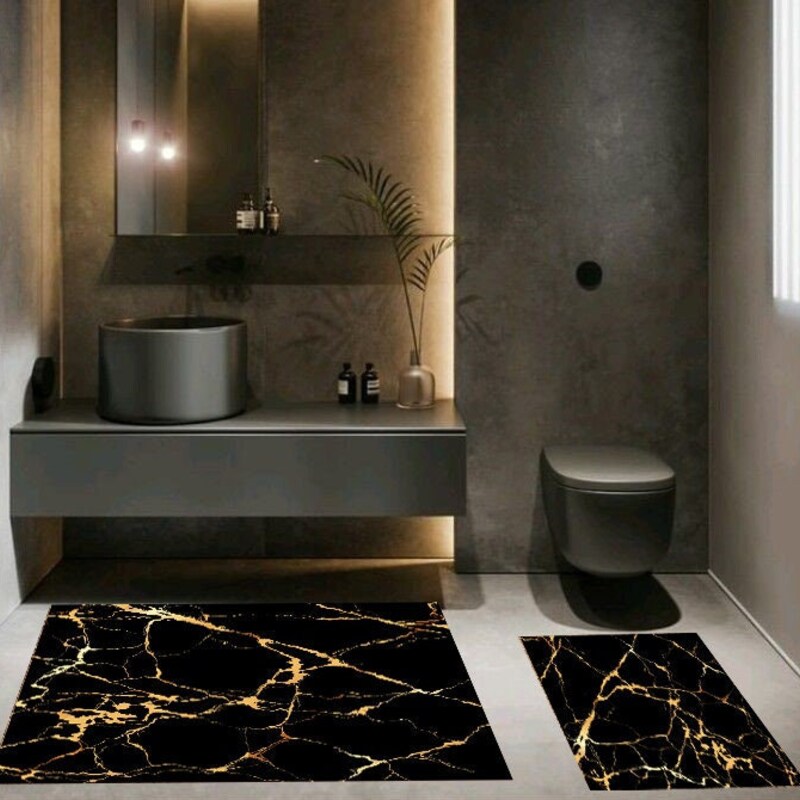 Marble Bath Rugs - Etsy