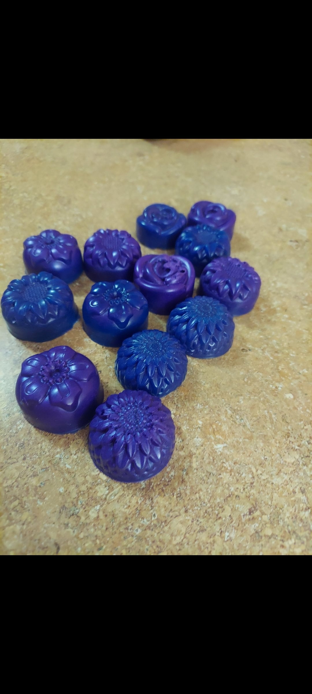 Blue Flower Melts. - Etsy
