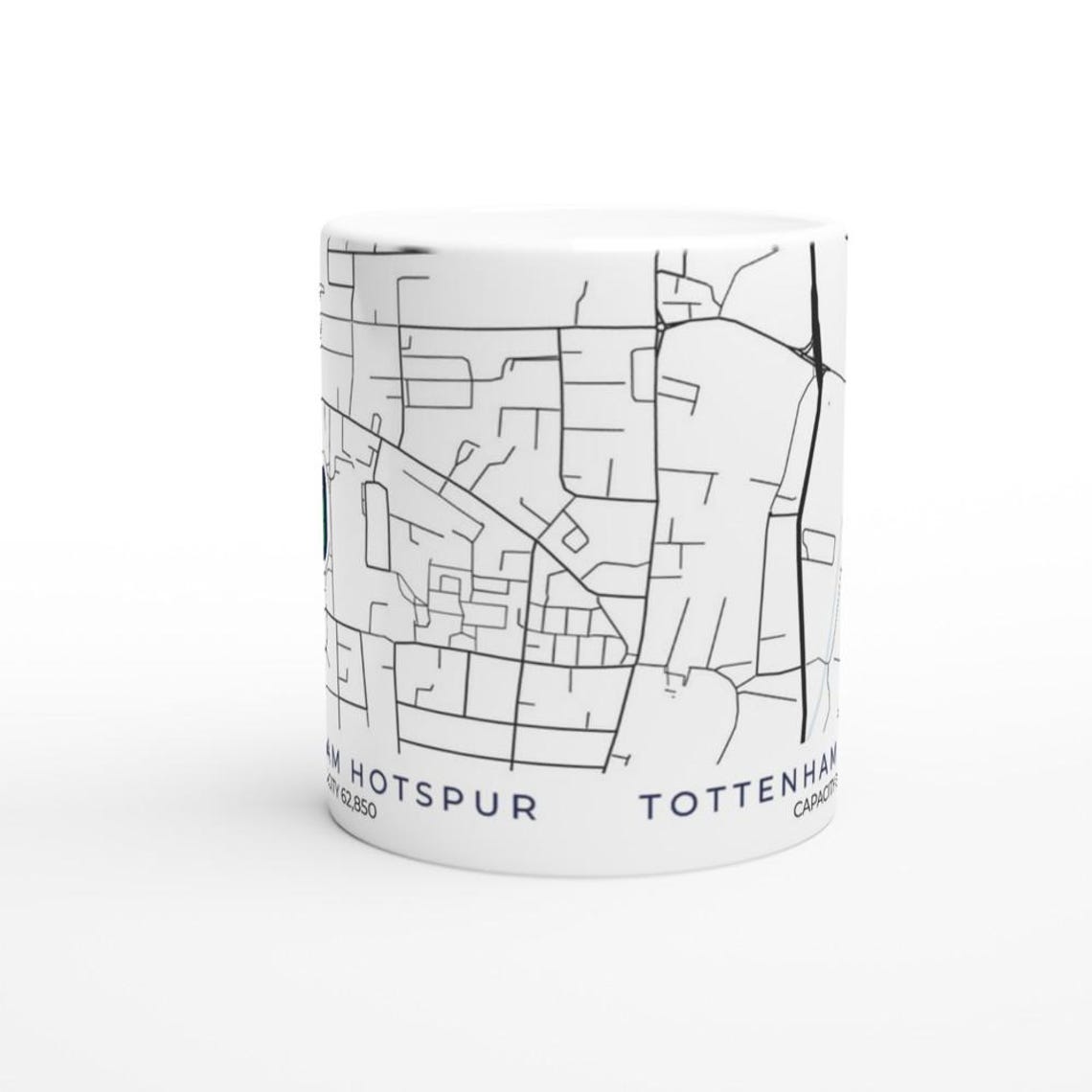 Tottenham Hotspur, Tottenham Hotspur Stadium Mug White 11oz Ceramic Mug ...