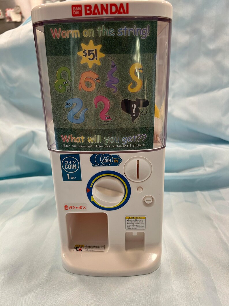 Worm on a String Gachapon - Etsy
