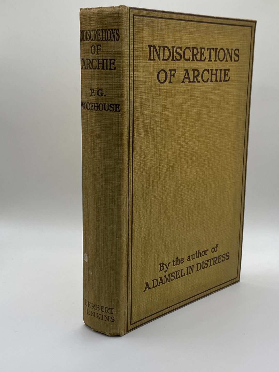 Indiscretions of Archie, P.G. Wodehouse, 20s Comedy Popular Edition ...