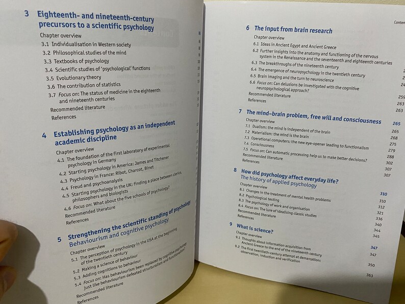 University Book Historical and Conceptual Issues in Psychology, Student ...