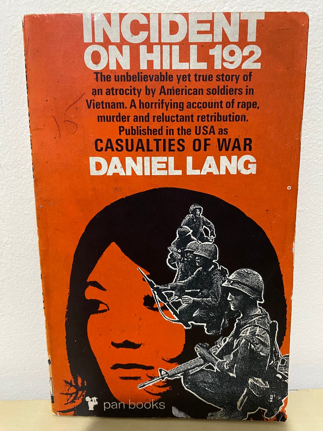 Vietnam War Book Incident on Hill 192, Lang, Book About War 60s Book ...