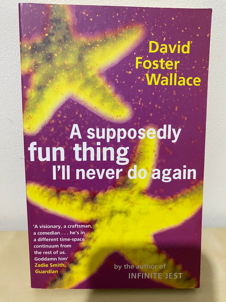 Fun Things Essays, David Foster Wallace - Etsy