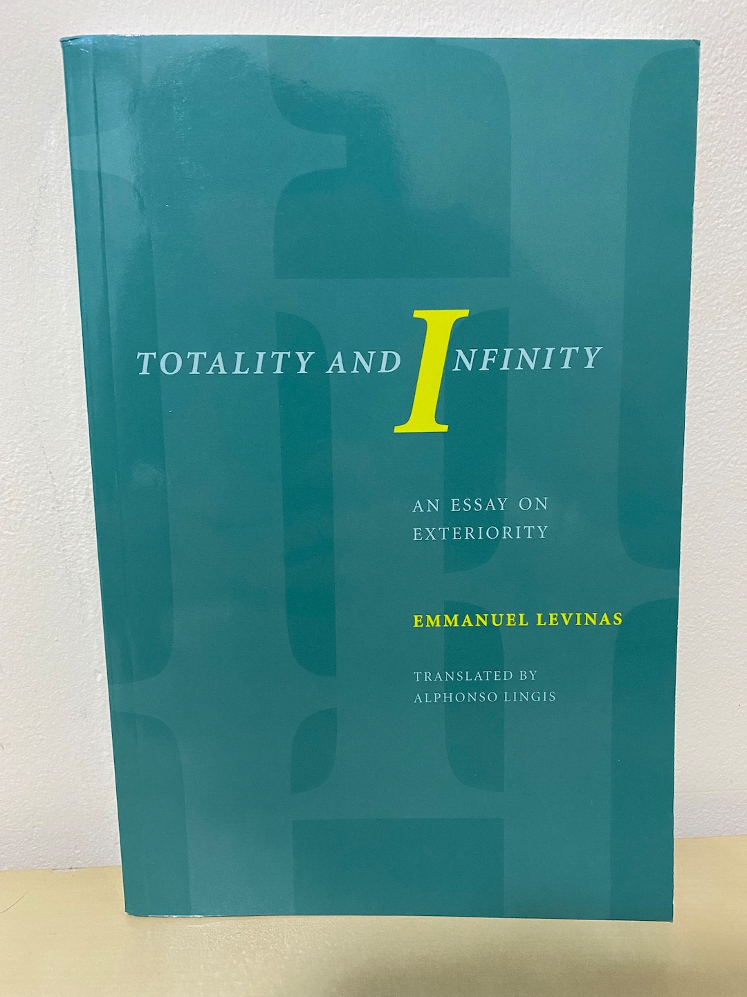 Totality and Infinity, Levinas, French Philosophy Softcover Philosophy ...