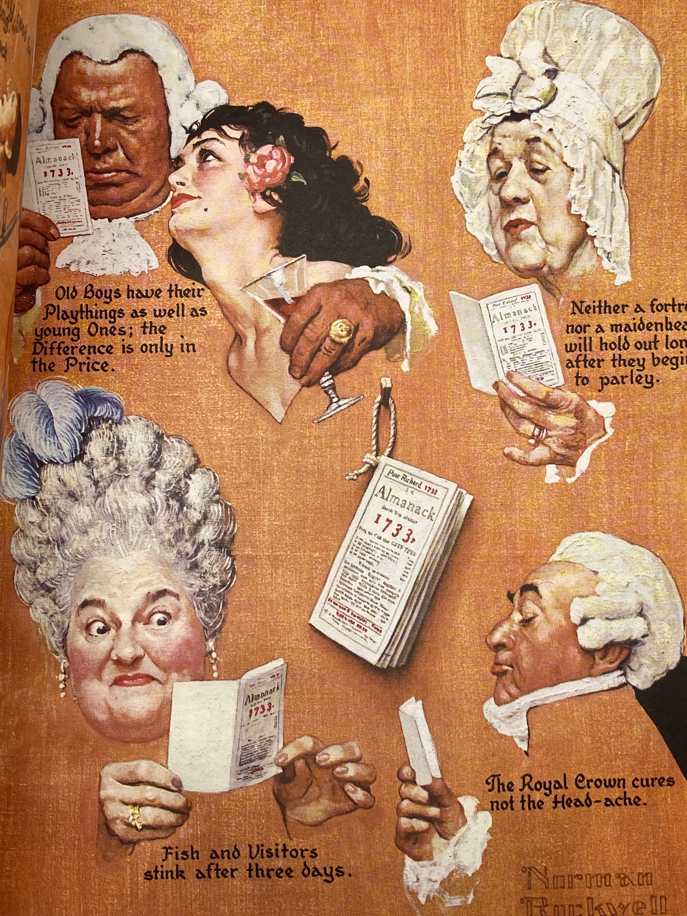 Poor Richard's Almanack 1733-1758: Benjamin Franklin, Heritage Press ...