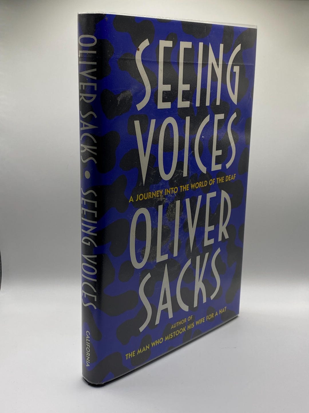 Seeing Voices, Oliver Sacks, 80s Book First Edition Deaf People ...
