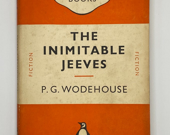 The Inimitable Jeeves, P.G. Wodehouse, 50s Book Comedy Short Stories ...
