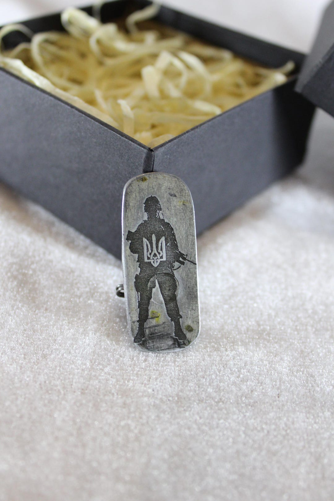 Aviation Badge From Skin Aircraft SUKHOI SU-25SM soldier With the ...