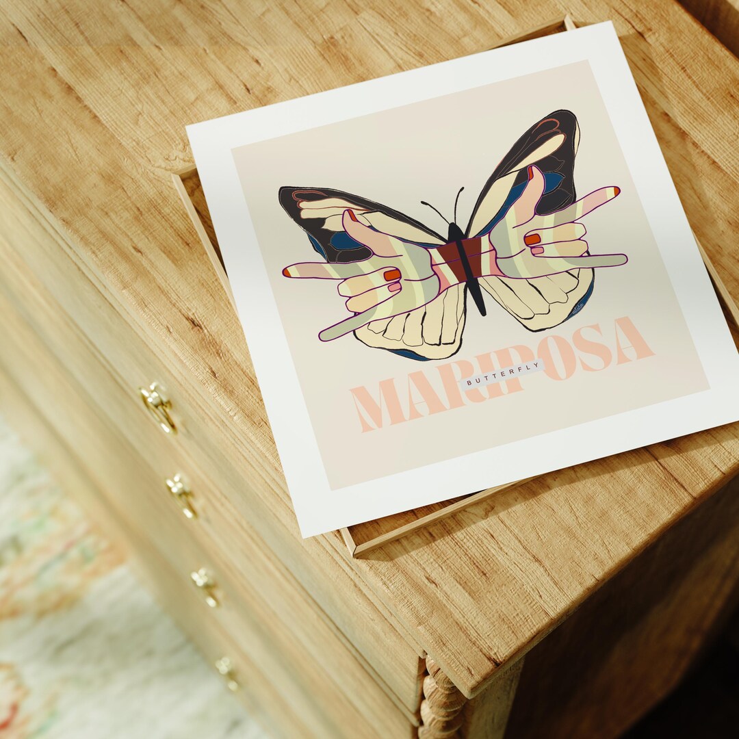 Sign Language Digital Print, ASL Wall Art, ASL Printable Wall Art, Sign ...