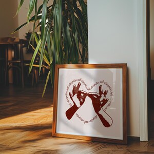 Sign Language Instant Download, ASL Wall Art, ASL Printable Wall Art ...