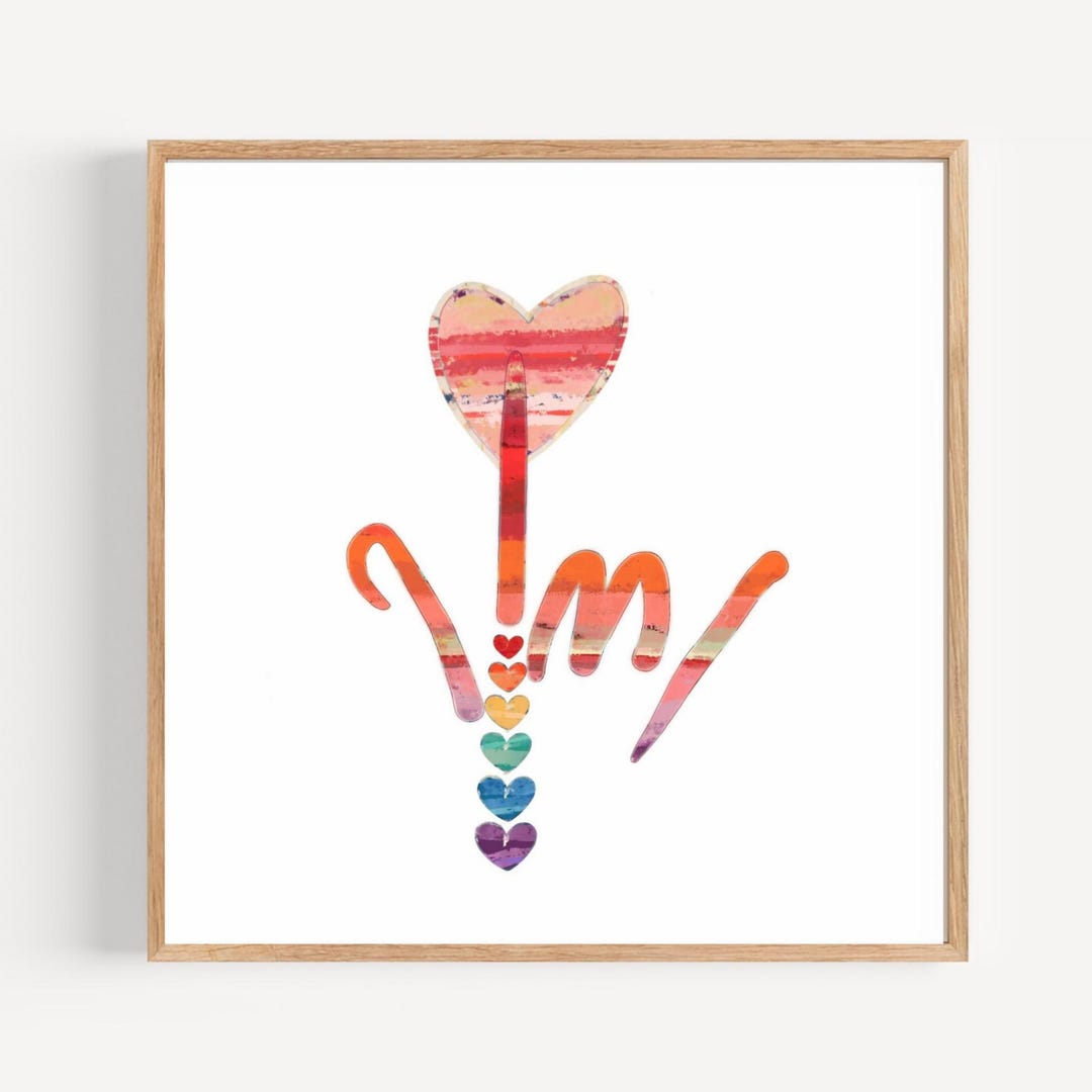 ASL ILY Wall Art, Sign Language Instant Download,sign Language Poster ...