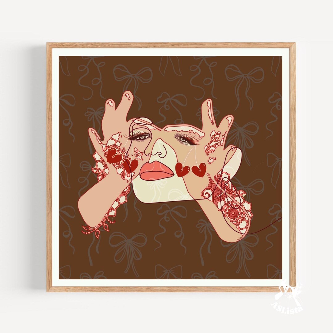 Sign Language Digital Print, ASL Wall Art, ASL Printable Wall Art, Sign ...