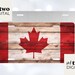 Canadian Flag Licence Plate PNG Sublimation Design, 12 by 6 Inch ...